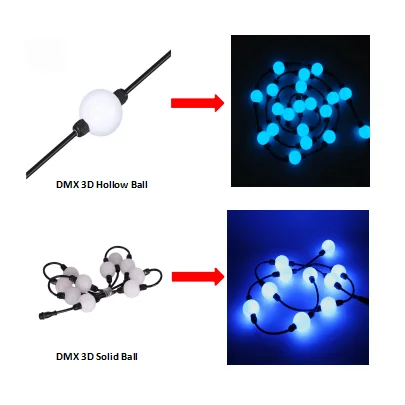 High Quality 3d Ball Led,Led Stage Light,Led Light Color Changing Dmx ...