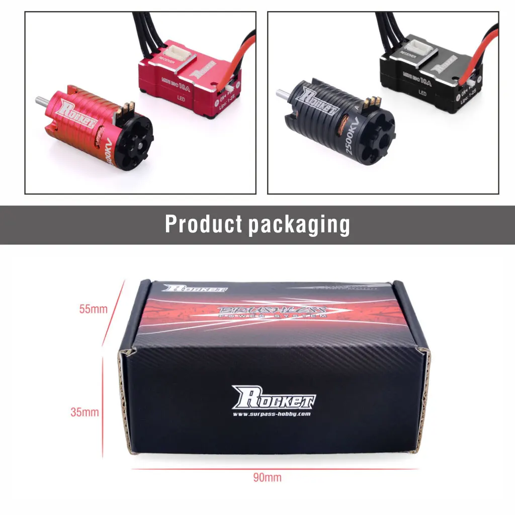 Wholesale Surpass Rocket MINI-Z Motor 1410 with 18A ESC