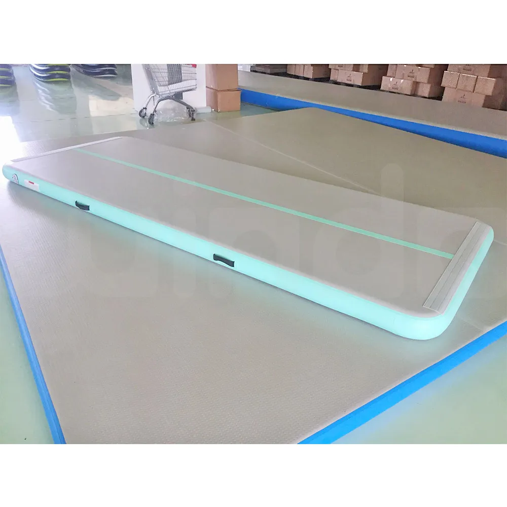 26M Black AirTrack Tumble Gym Equipment Gymnastics Acrobatics Martial ...