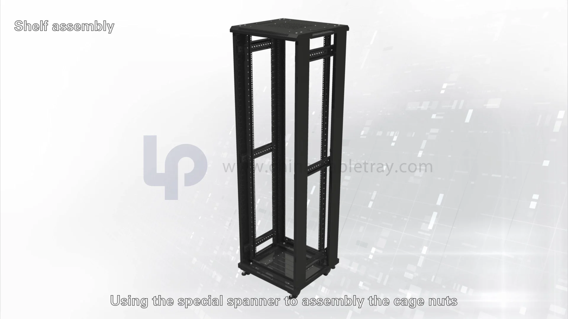 Ningbo Lepin Factory Glass Door Customize Sizes 42u Rack Soundproof ...