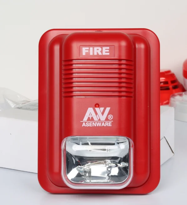 Asenware Conventional Fire Alarm Strobe Sounder/ Sounder Light /horn - Buy Sounder For ...