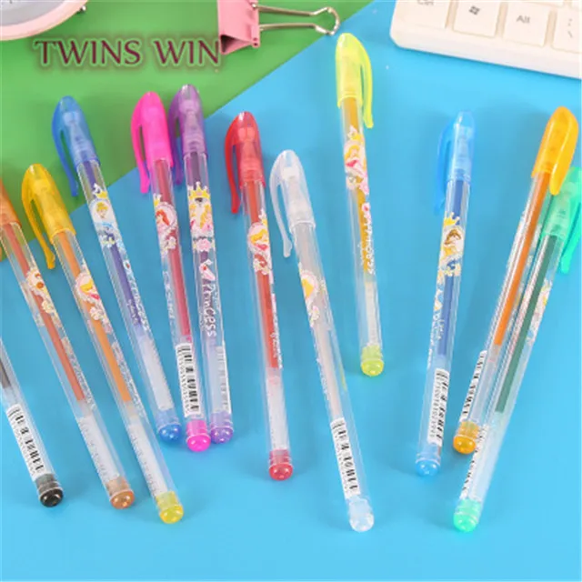 Multi Colorful Rainbow Gel Ink Glitter Pen Packs Set 2393 - Buy Multi ...