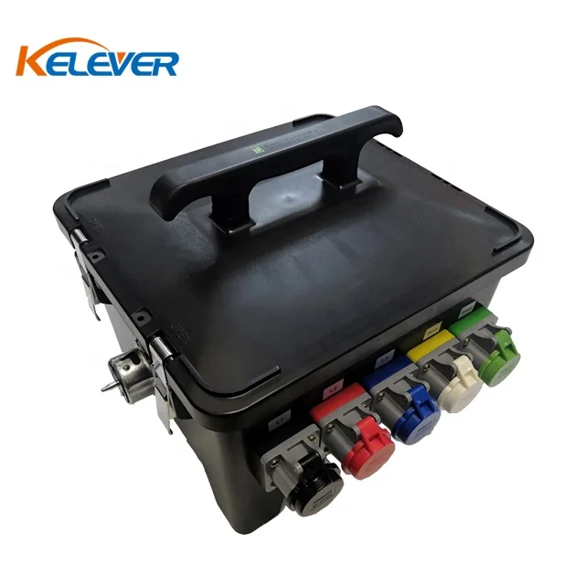 Mini Size 50A Twist Lock Outlets Outdoor Distribution Box with Mcb ...