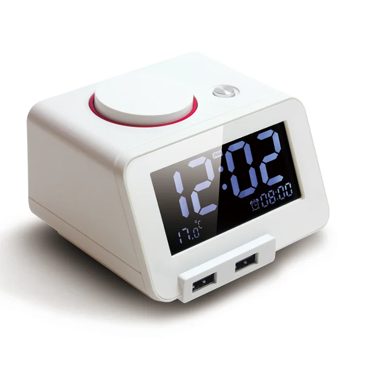 Hot Selling Homtime Multi-function Alarm Clock Indoor Thermometer ...