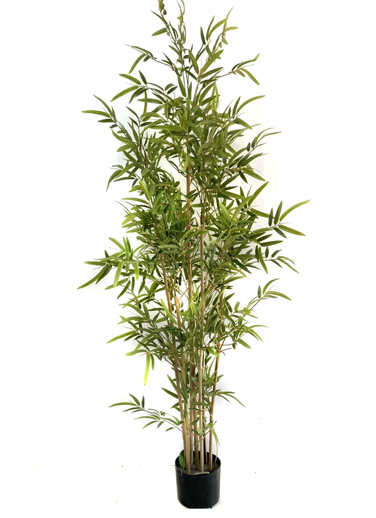 Hoge Kwaliteit Indoor Outdoor Bamboe Laat Plant Tall Boom Nep ...