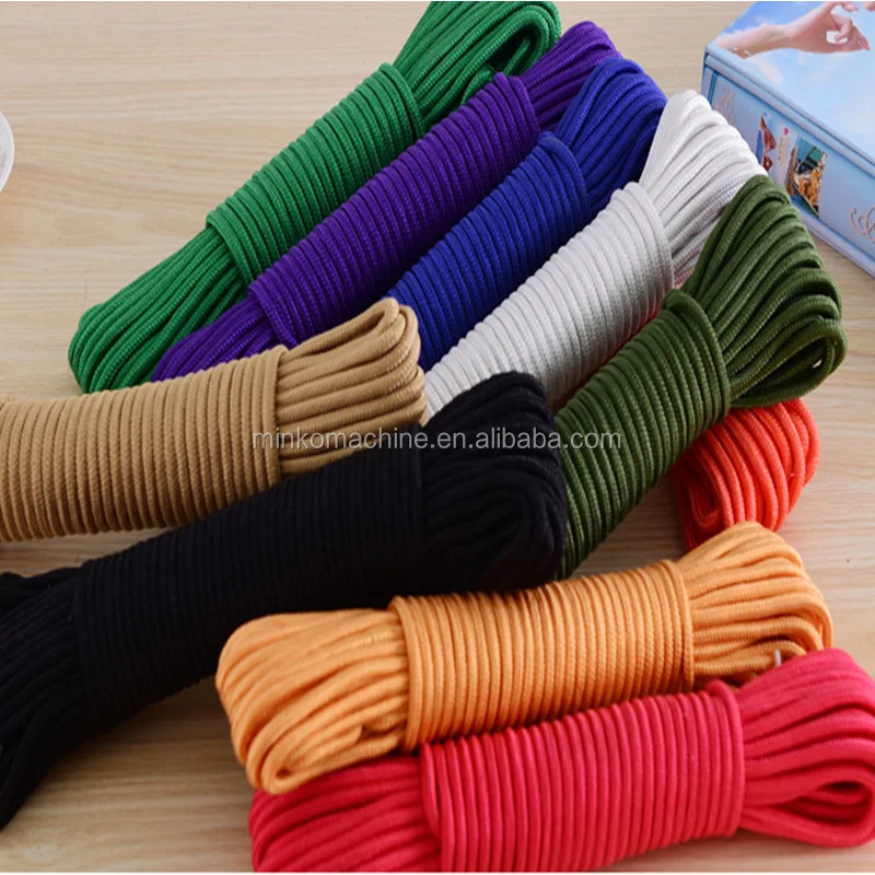 Elastic Cord Braiding Machine - High Speed Rope Maker