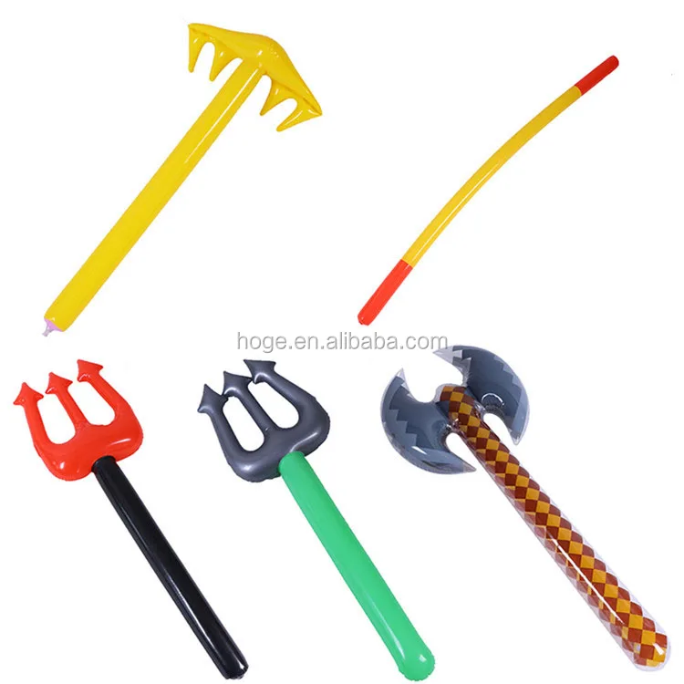 Weapon Kids Trident Toy Plastic Equipment Inflatable Trident For Party ...