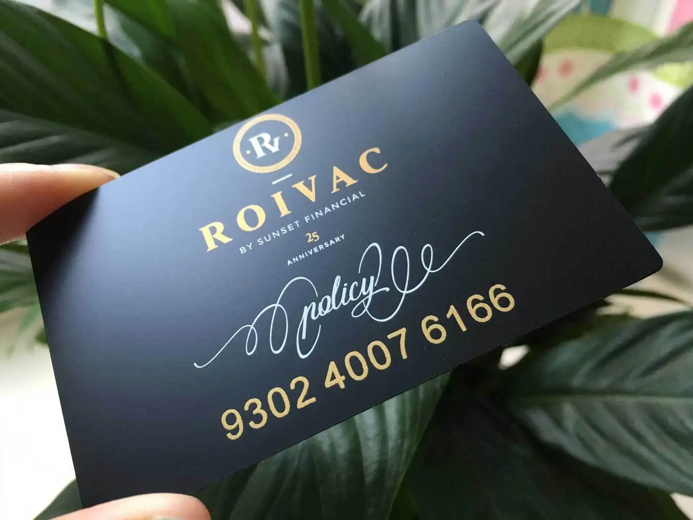 Full Color Standard Size Pvc Card Vip Membership Card Uv Spot Card ...