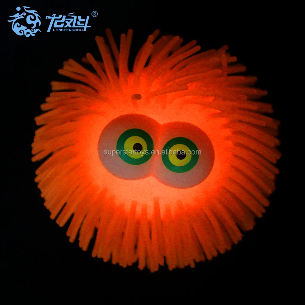 Big Eye Flashing Puffer Ball - Fun & Stress Relief Toy