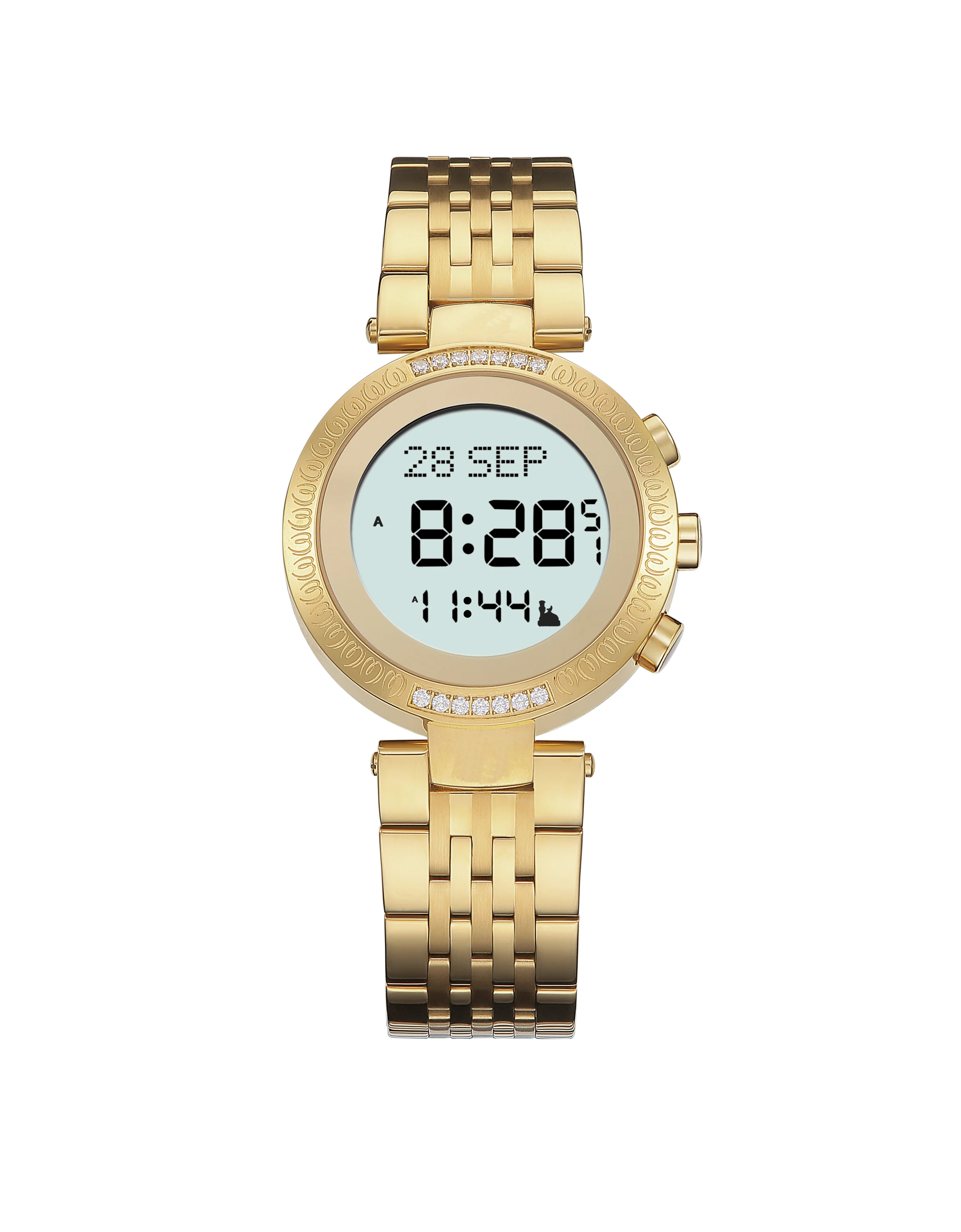 Arabic Prayer Watch - Qibla Compass & Auto Update Times