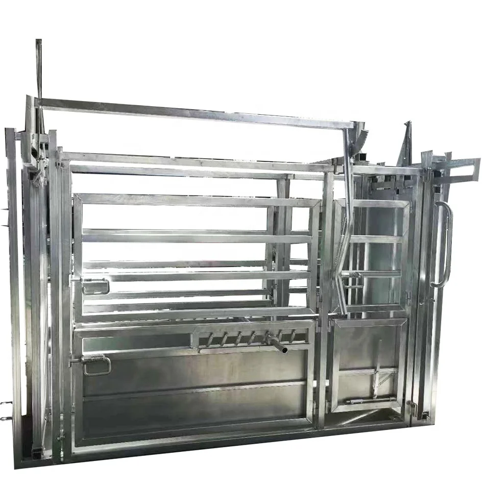 Livestock Equipment Cattle Chute Weigh Crate - Durable & Efficient