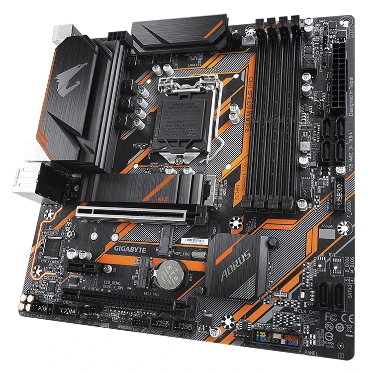 Gigabyte B360 M Aorus Pro Desktop Motherboard With Intel B360 Chipset ...