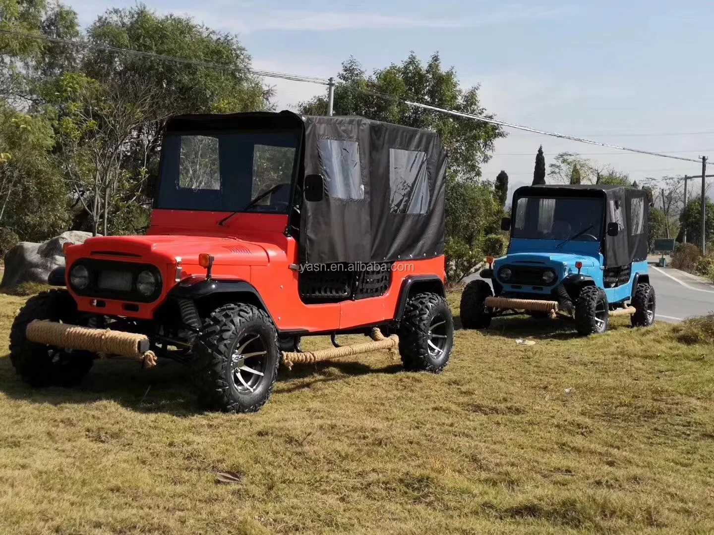 China Popular Mini Jeep Petrol 200cc 300cc Mini Jeep Utv For Adult ...