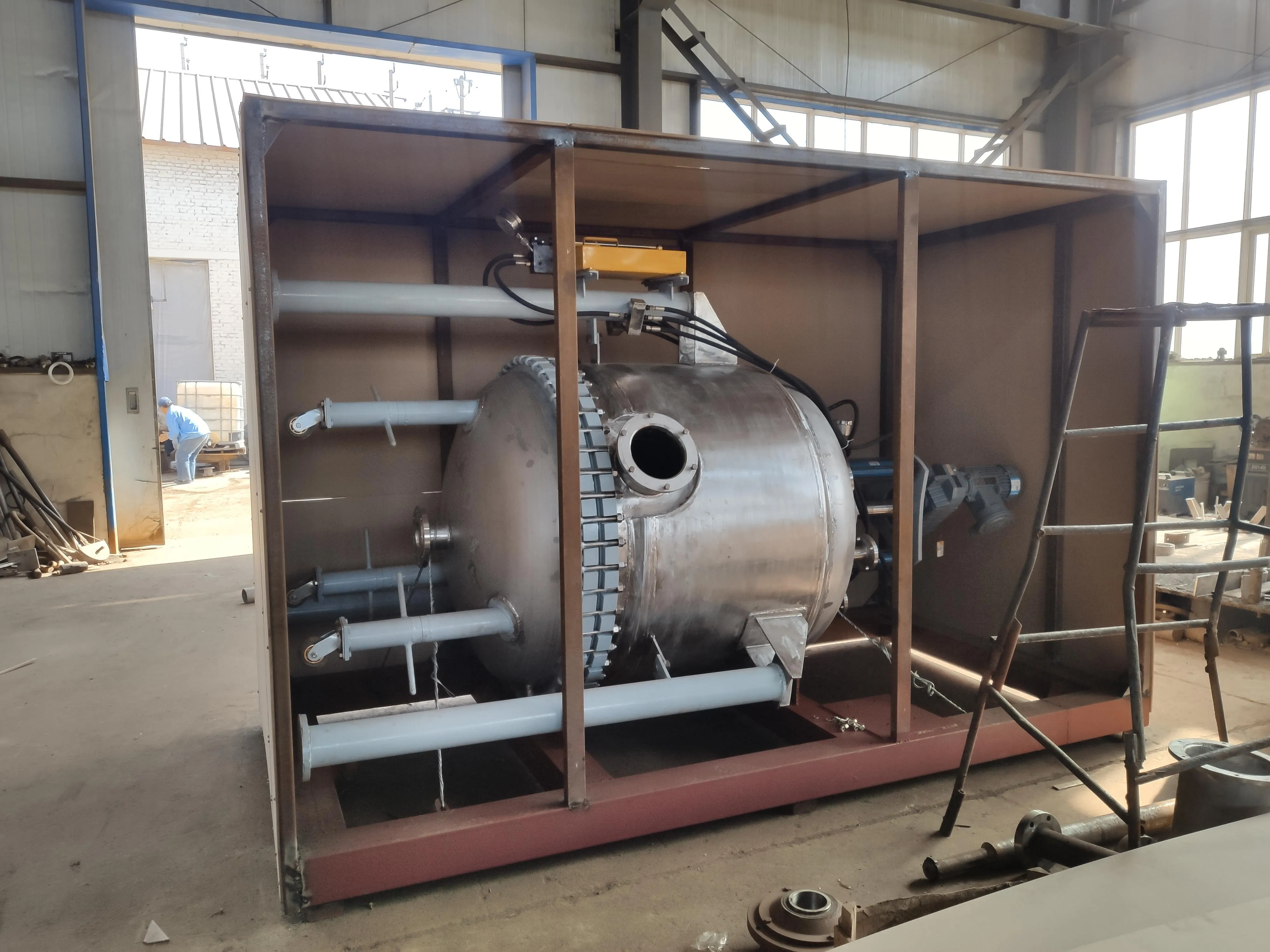 Internal Cooling Coil Reactor - Buy Glass Lined Reactor,Glass Lined ...