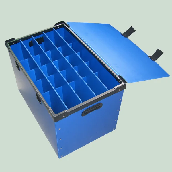Antistatic Pp Hollow Sheet Corflute Plastic Box Corrugated Plastic ...