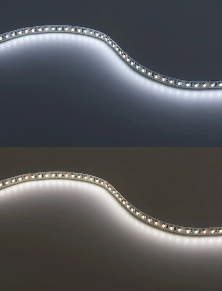 Double Dual White Color Temperature Tunable Led Tape Light Flexible ...