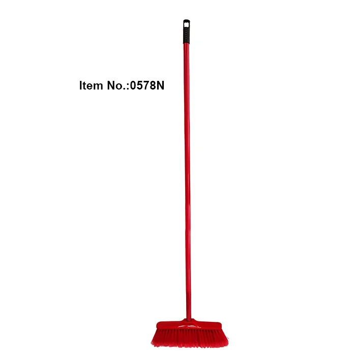 Hq0578 Chile Market Economic Plastic Broom Part Besom Indoor Cleaning ...