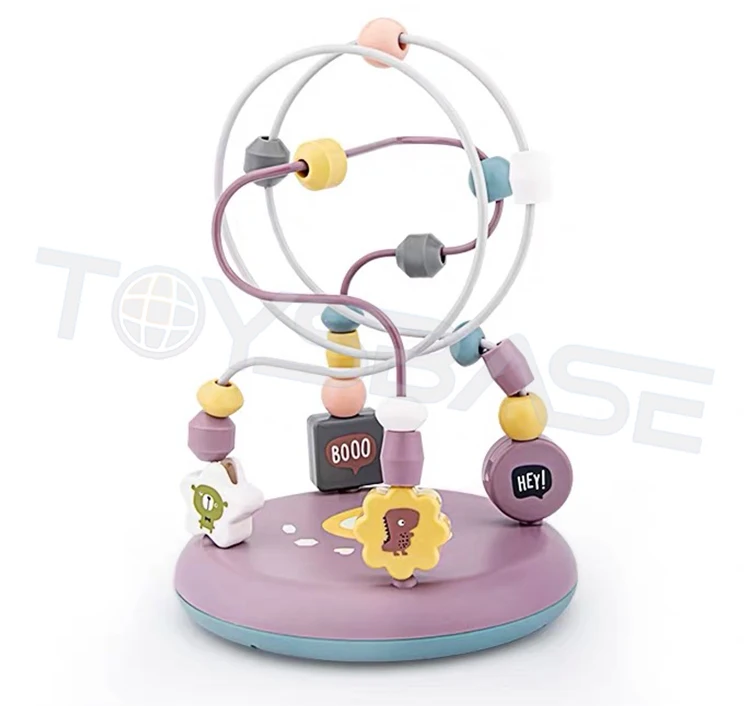 Educational Double Track Bead Maze Round Beads Toy - Buy Round Beads ...