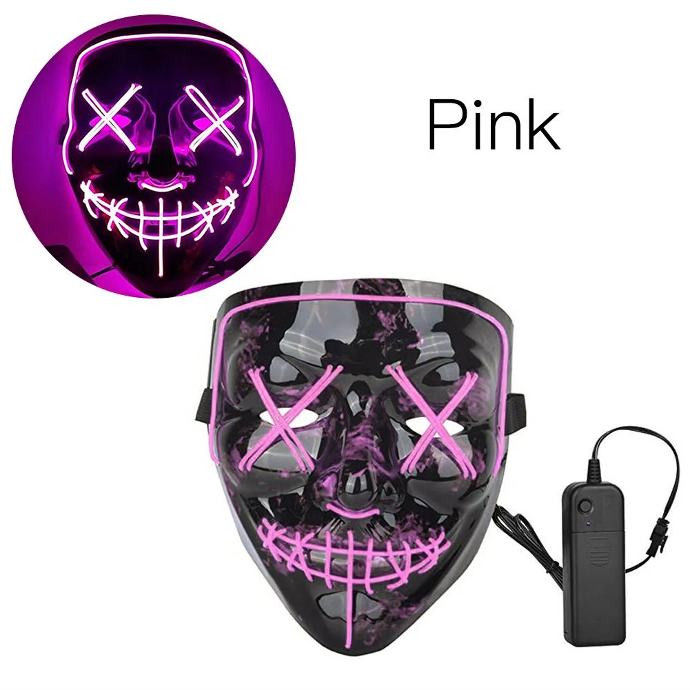 Kids Halloween-mask Led,Purge Led Halloween Masks New,Led Face Mask ...