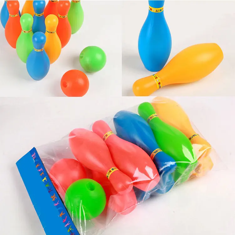 Children Indoor Sporting Colorful Mini Bowling Set Toys - Buy Colorful ...