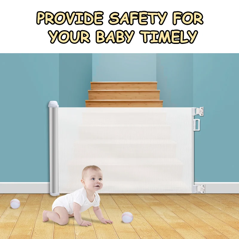 Gate Stop Retractable Sliding Gate Design Baby Gate For Home - Buy Gate ...