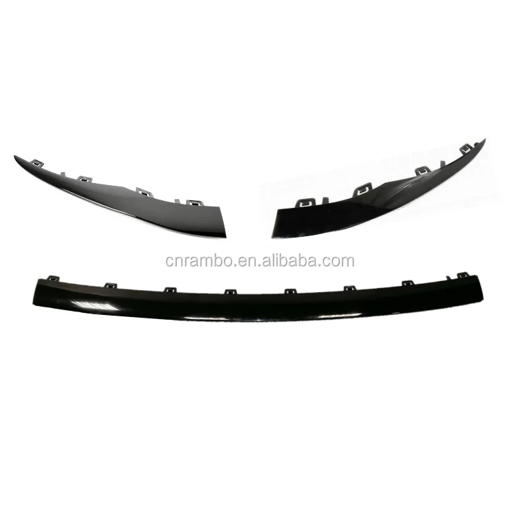 Oem 2058858902 2058859002 2058859102 Black Front Bumper Trim Molding ...