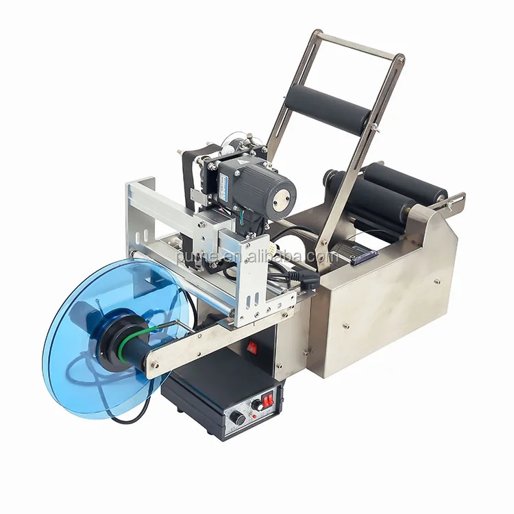 Low Price With Date Printer Bottle Labeling Machines Semi Automatic ...