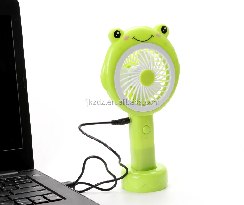 Best Seller Plastic Electric Small Usb Rechargeable Fan,Led Light Hand ...