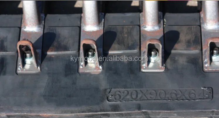 Rubber Track for Hagglunds BV 206 Road Wheel - Durable Kelvar Fiber ...