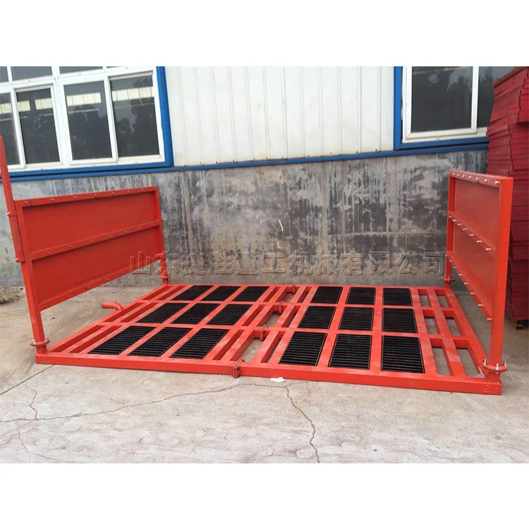 Multi Purpose Automatic Mud Discharging Car Washing Platform