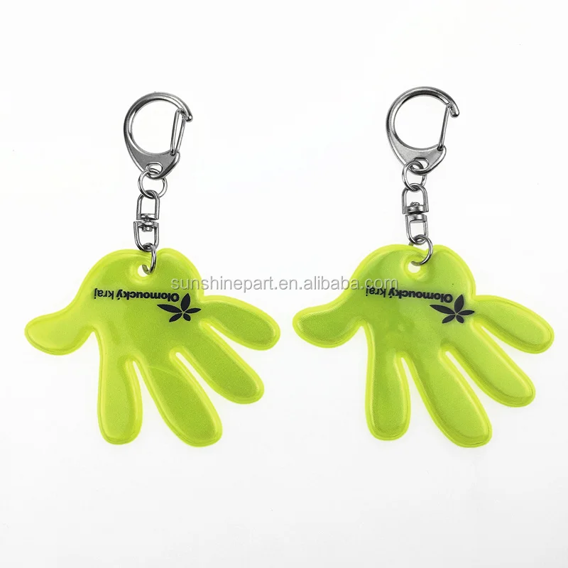 Customized Reflective Pvc Keychain,Plastic Reflector,Soft Promotional ...