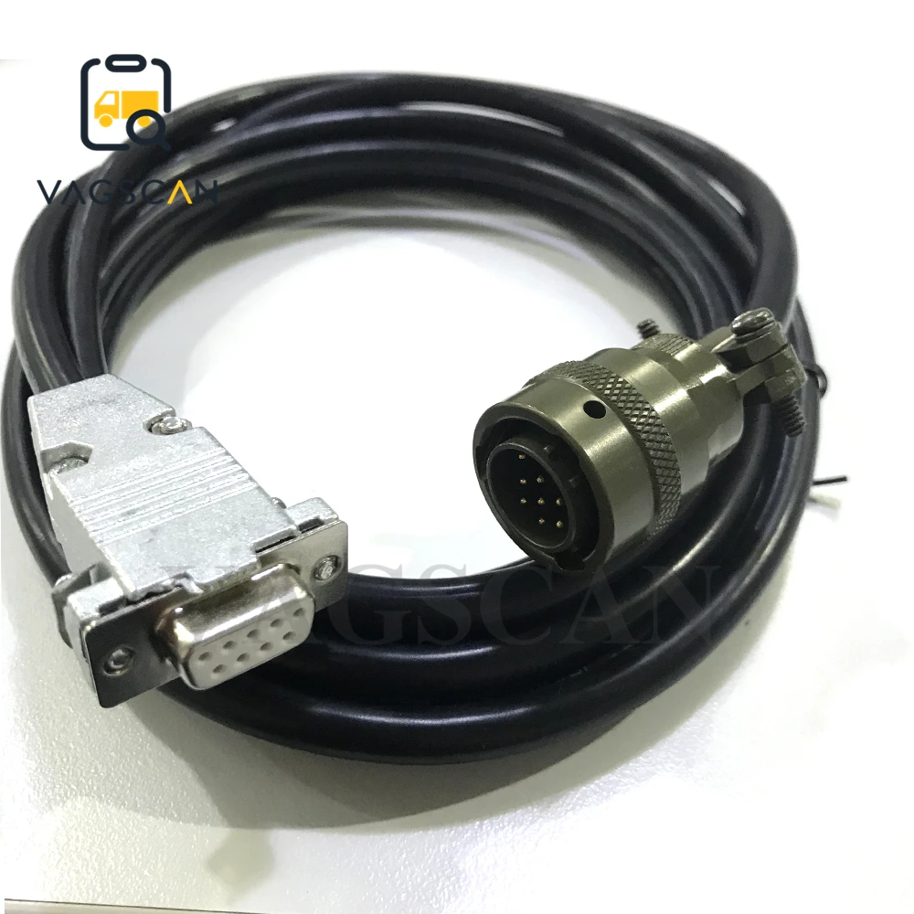 DB9 to 10-Pin Cable for MTU MDEC Diagnostic - Jiutech-coco
