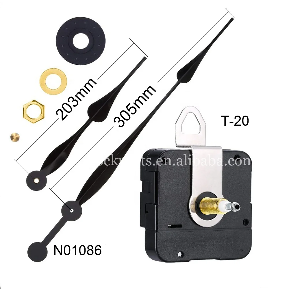 Modern High Torque Clock Movement - Perfect for DIY Projects