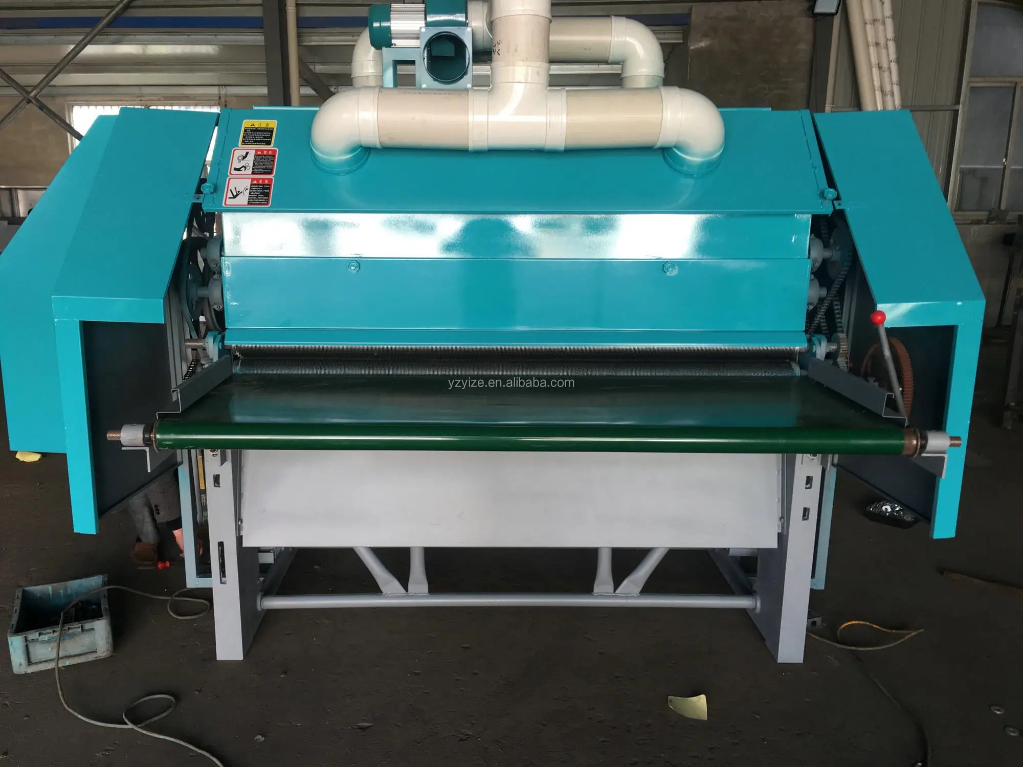 Dustless Mini Hemp Fiber Combing Cotton Carding Machine