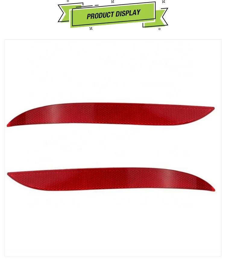 BMW E60 08-10 Rear Bumper Reflector Lights - 6314-7183-913 & 6314-7183-914