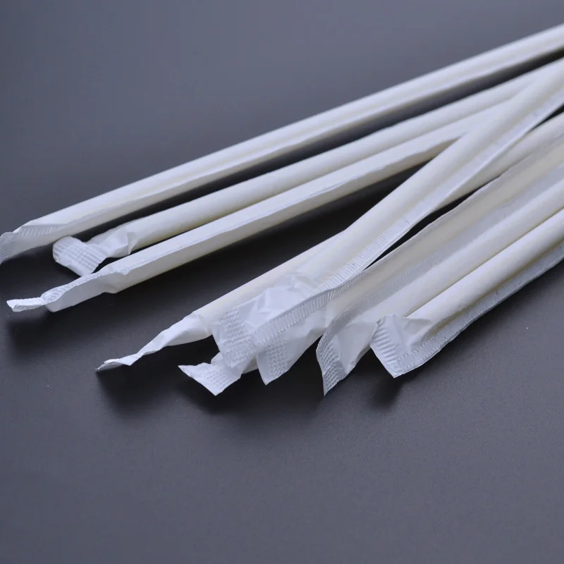 Custom Logo Printed PLA Straws - Biodegradable & Durable