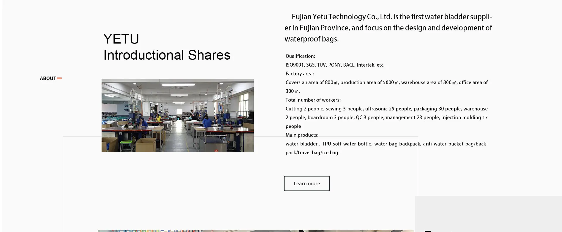 Yetu (fujian) Technology Co., Ltd. - dry bag, waterproof bag