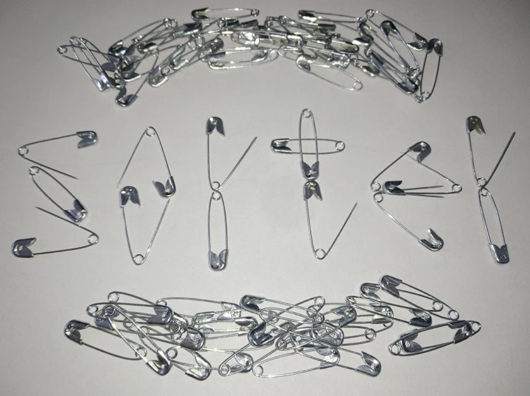 28mm Bling Safety Pin Iron Safty Pins In Bulk - Buy Decorative Safety ...