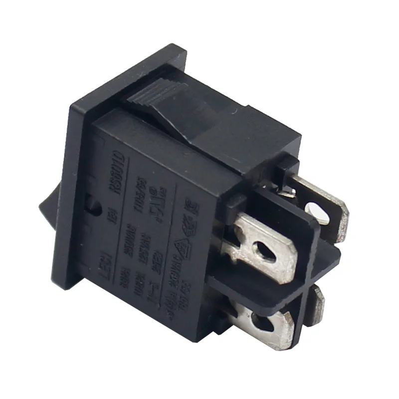 10a 125vac Electronic Black 4 Pin Rocker Switches Without Led - Buy On ...