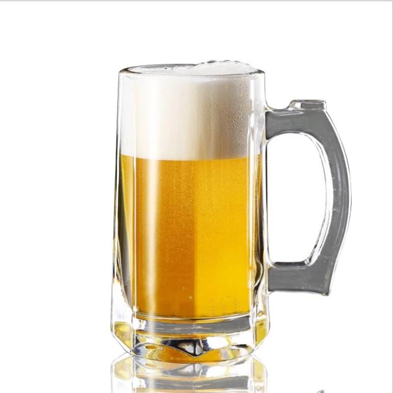 Custom 1 Litre Beer Glass Mug - Wholesale & OEM Printing