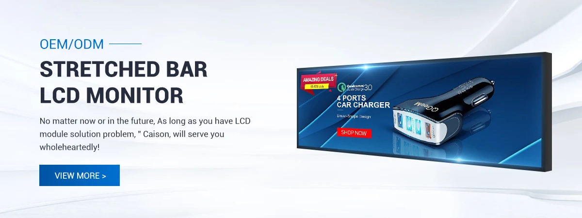 Shenzhen Caison Technology Co., Ltd. - Stretched Bar Monitor, LCD Screen