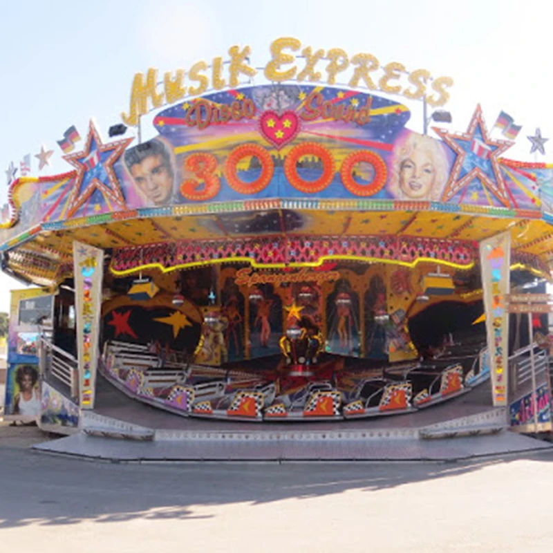 Funfair Equipment Matterhorn Music Jaguar Express Hawall Flying Horn ...