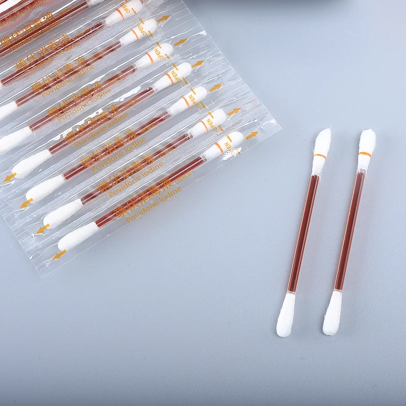 Filled Alcohol Cotton Bud - Daily Wound Cleaning Liquid Swab