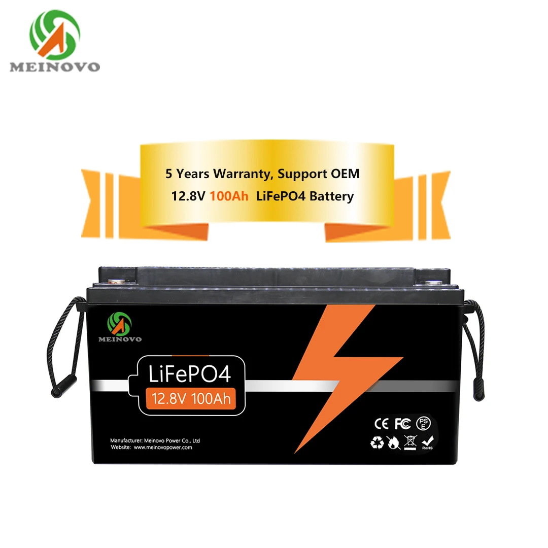 Renogy - Lithium Battery Lifepo4 100Ah 12V 1.2Kwh Deep Cycle Battery ...