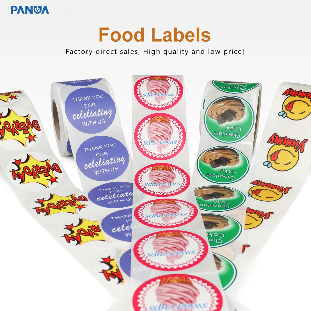 Factory Production Cheap Custom Printing Blank Private Food ...