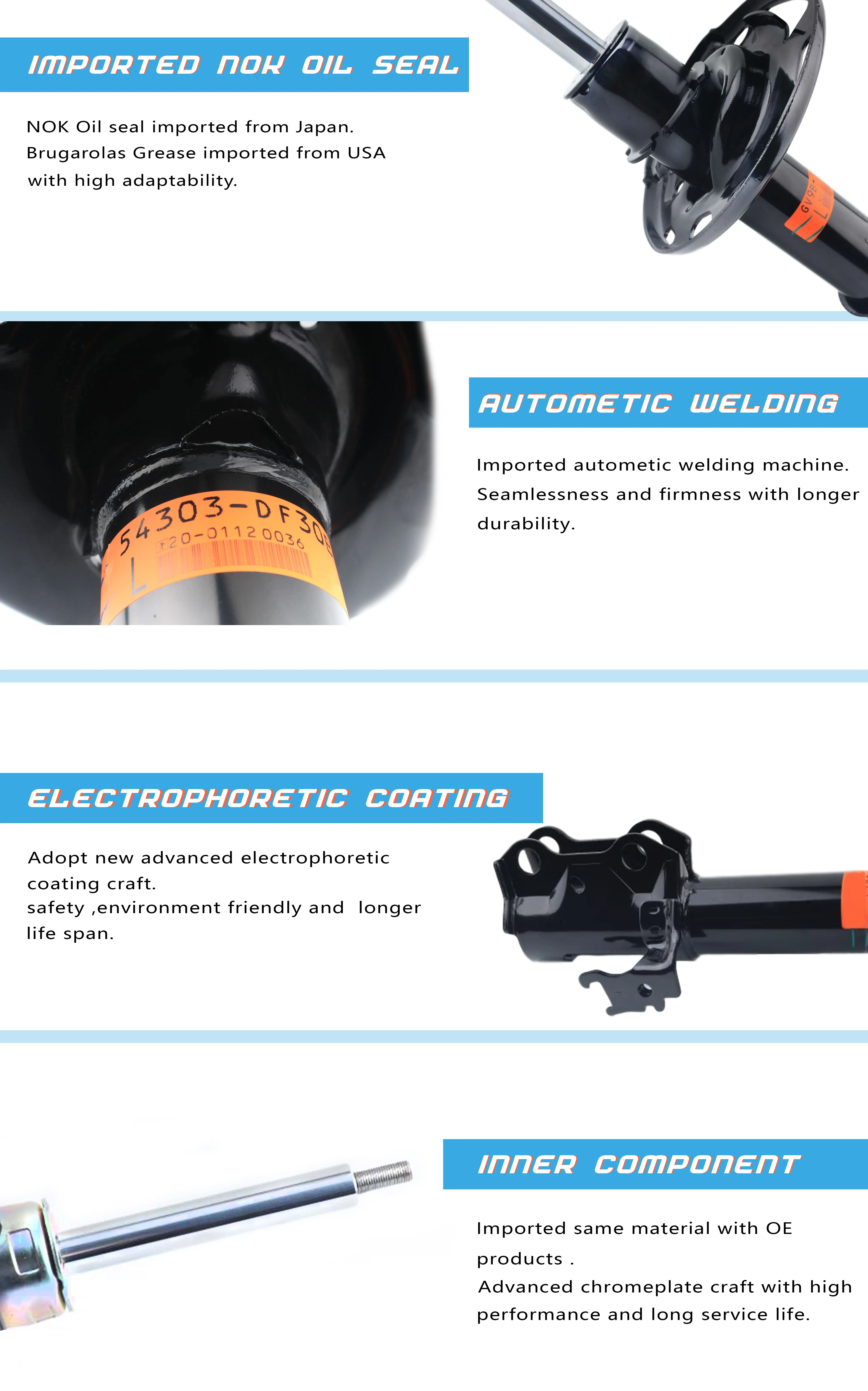 2008 Toyota VOXY/NOAH Shock Absorbers - Durable & Reliable