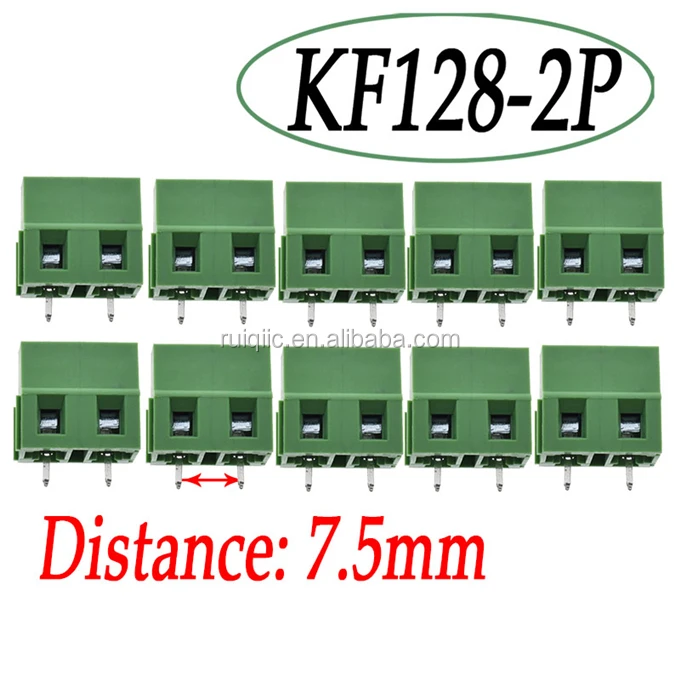 KF128-2P KF128-3P PCB Screw Terminal Blocks - Reliable Splice Terminals