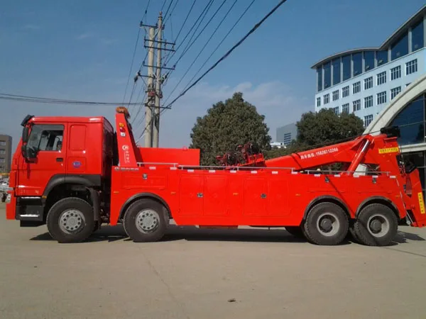 50 Tons Heavy Duty Boom Cramme Rotator Wreckers for Europe