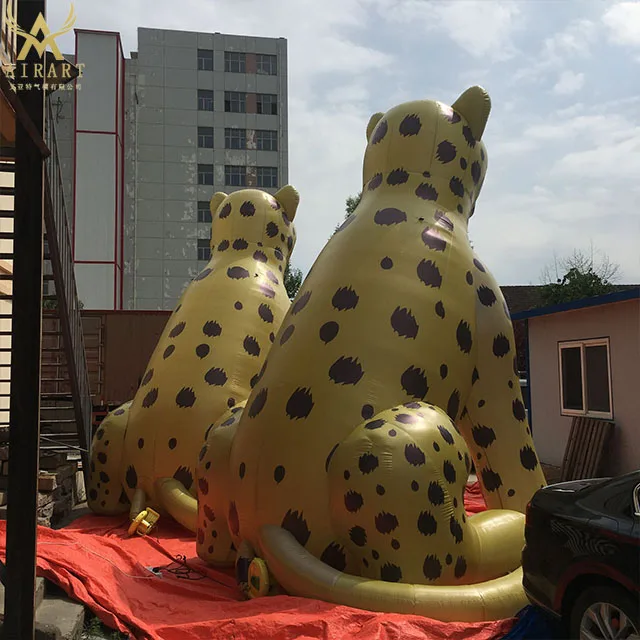 Lifelike Giant Inflatable Cheetah Model /pop Music Festival Event ...