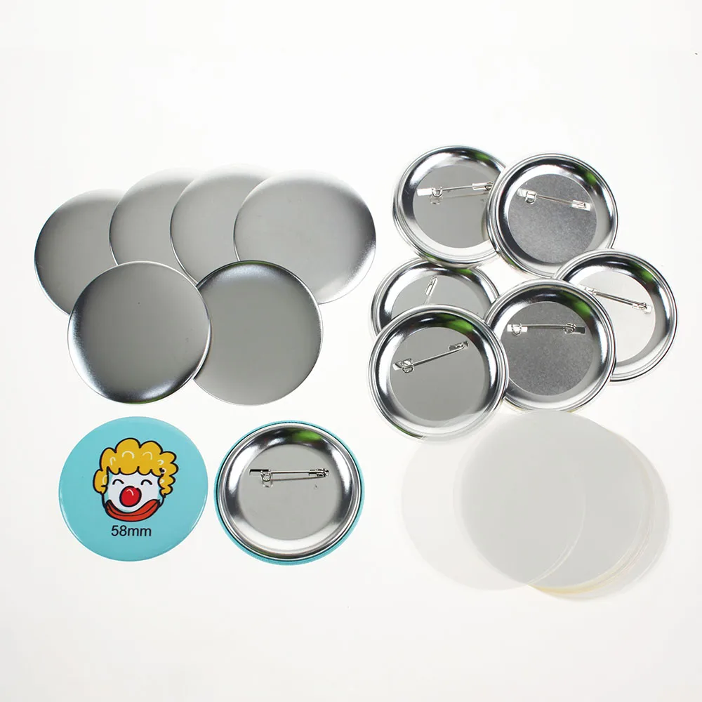 High Quality Round Shape Button Maker - 58mm Manual Machine